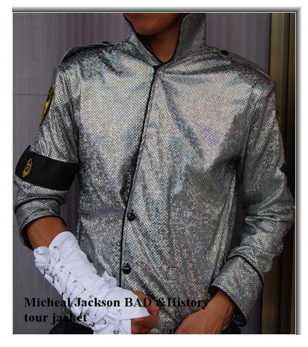 MJ Michael Jackson ultimate collection bandage Dangerous White Cotton ...